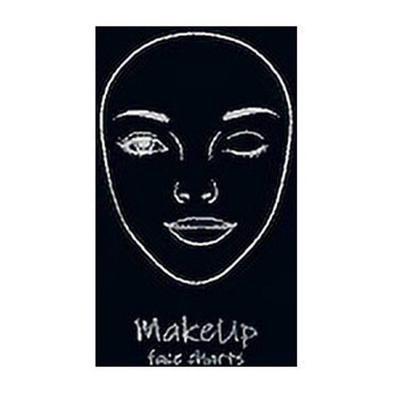 Mac Face Chart #AmazingEyemakeup | Makeup Face Charts, Artistry