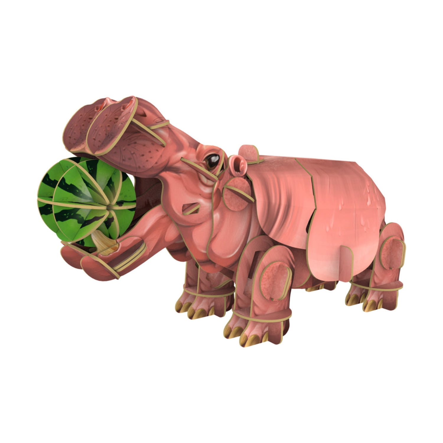Make Bug MKBD0019 Voices of Nature Hippo Puzzle Toys - Walmart.com