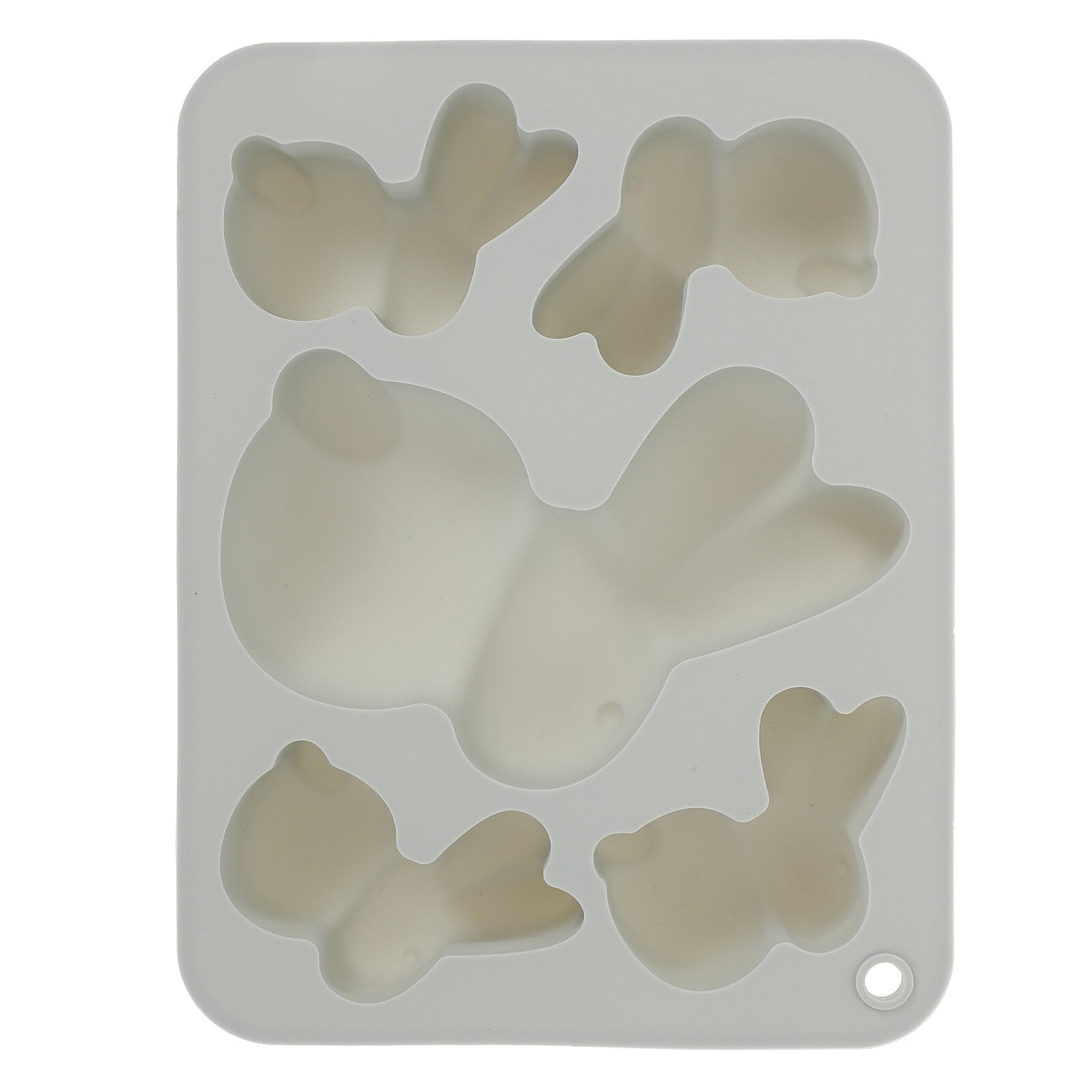 Maker Big Ear Rabbit Silicone Mold Dragon Rectangular Baking Bunny ...