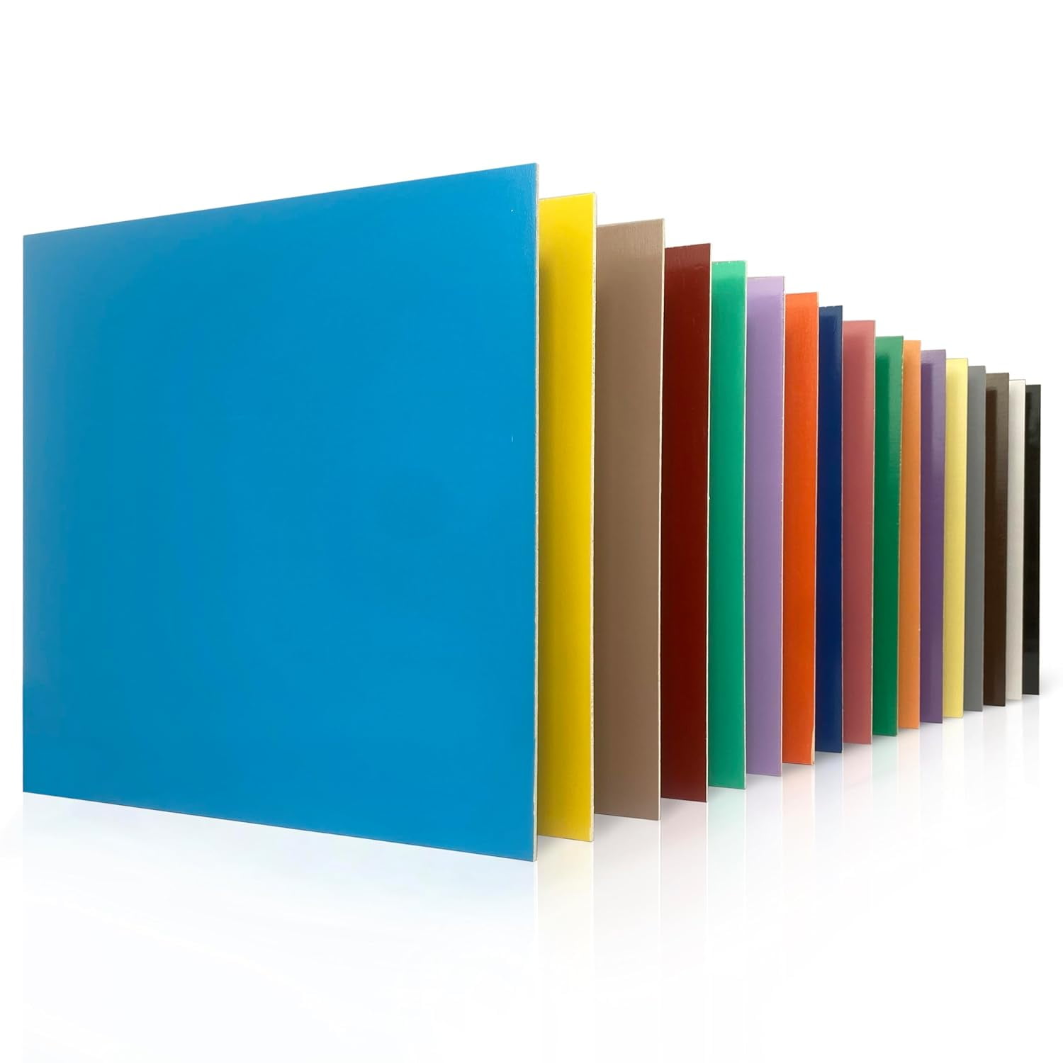 Maker Boards Colors Line of Double Sided Painted 1/8" Basswood Plywood ...