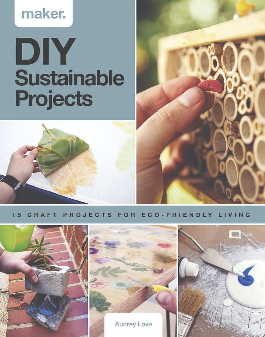 Maker: DIY Sustainable Projects: Fifteen Step-By-Step Projects for Eco ...