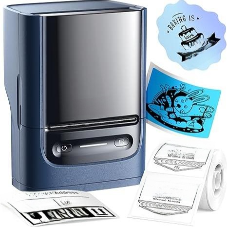 Maker Machine, Bluethooth Label Printer, Portable Thermal Printer for ...