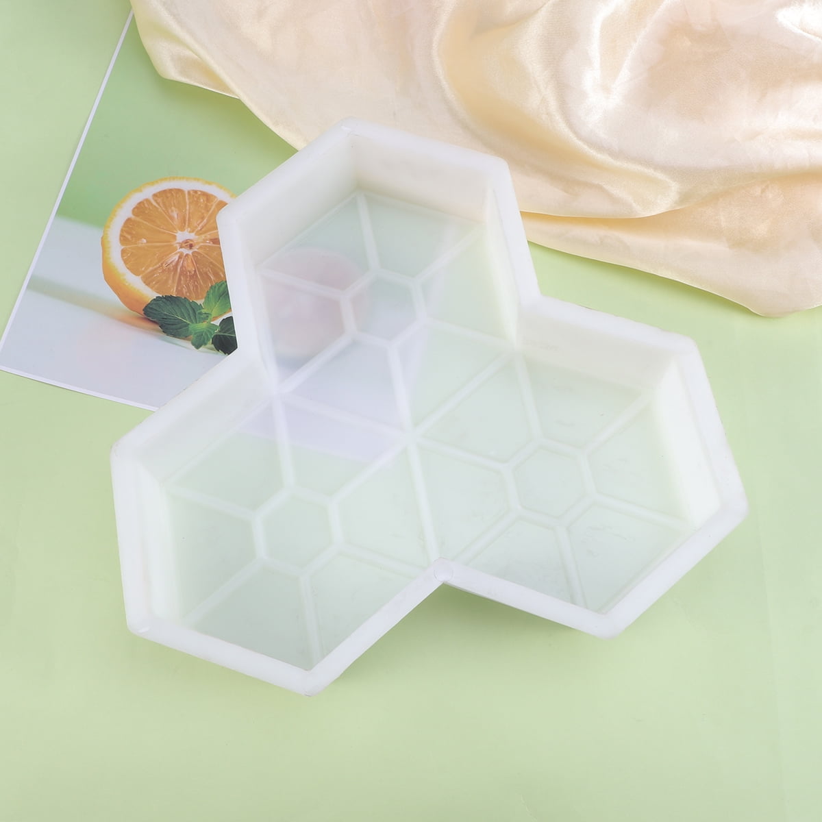 Maker Mold Maple Leaf Pavement Mold Concrete Brick Mould Paving ...