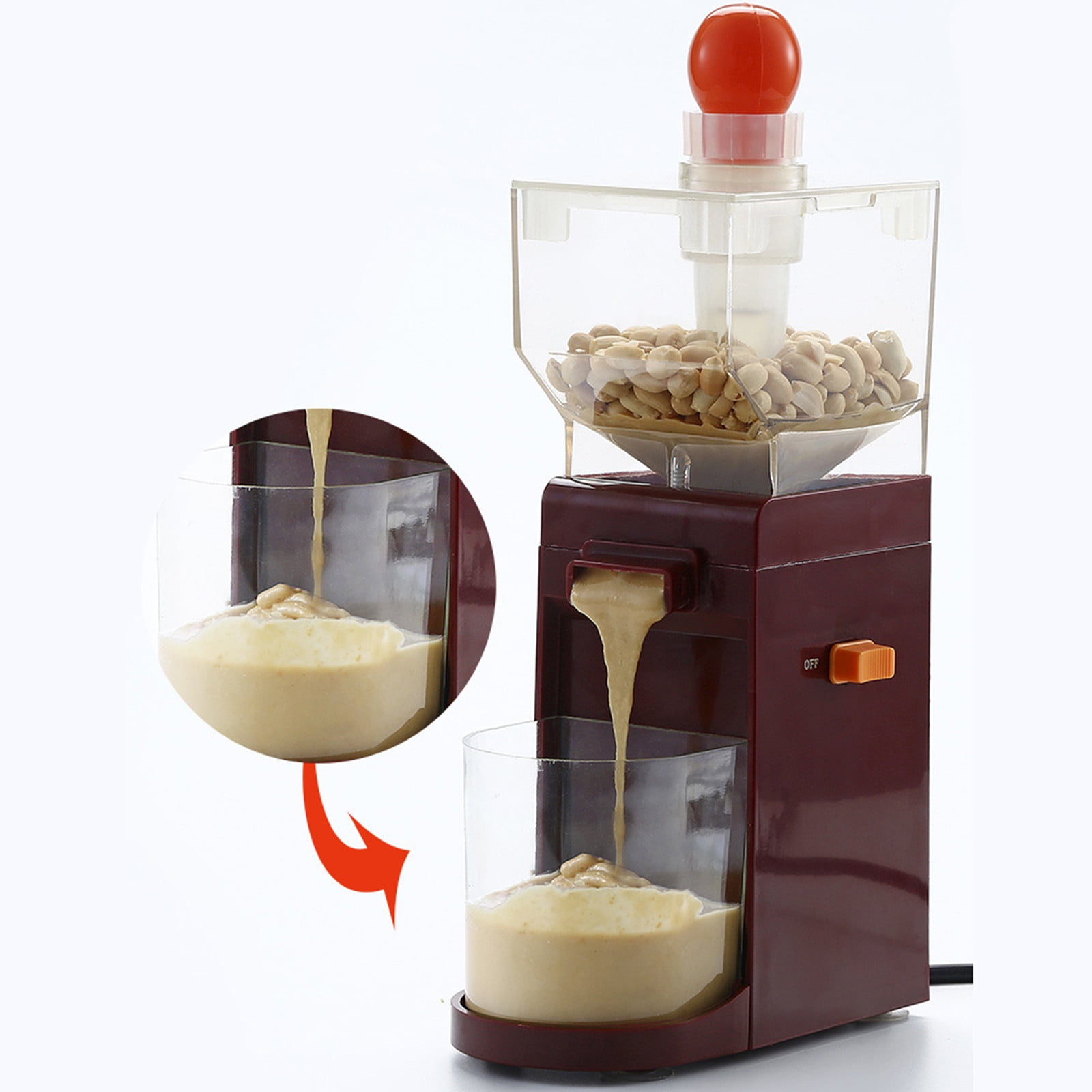 Maker Nut Grinder Small Machine Home Grain Grinder Mill Nut Butter ...