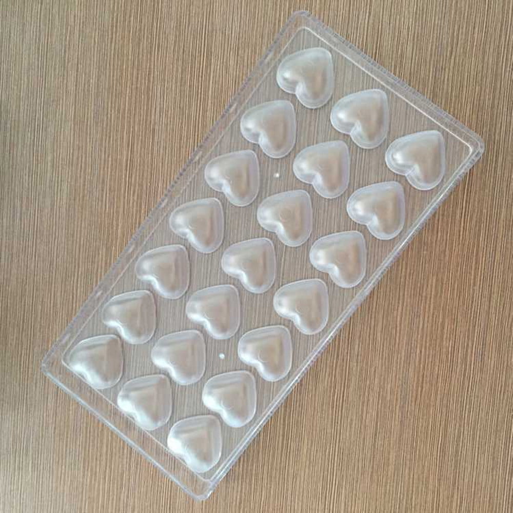 Maker Polycarbonate PC Candy DIY Love 21 Hard Mould Clear Chocolate ...