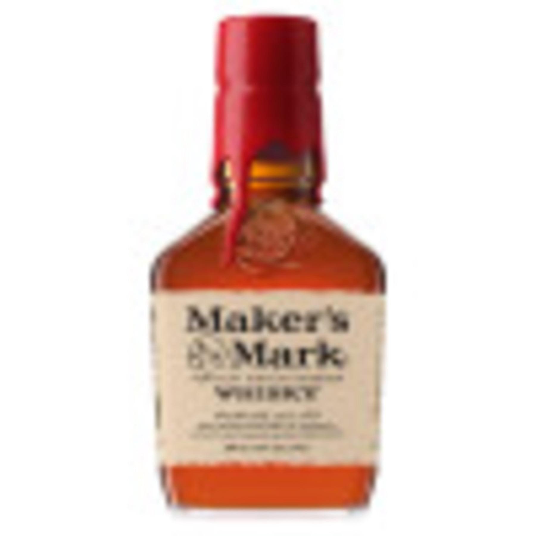 Maker's Mark Straight Bourbon, 200 ml Bottle, 45% ABV - Walmart.com