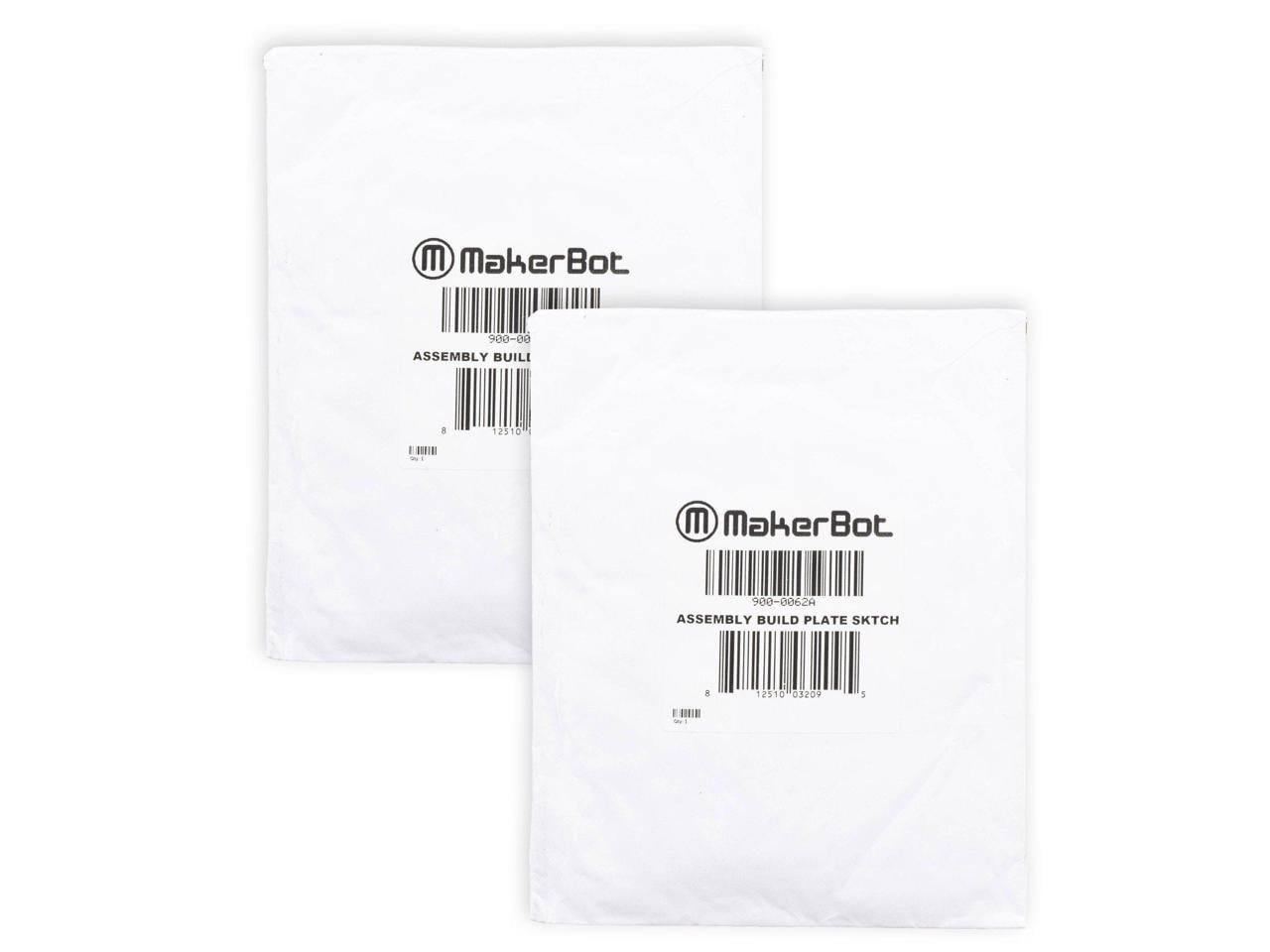MakerBot 3D Printer Build Plate 2 pack 9000062A - Walmart Business Supplies