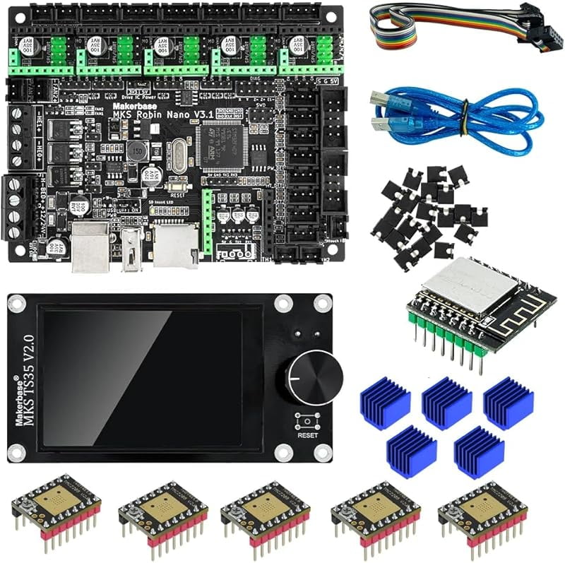 Makerbase Mks Robin Nano V3.1 Eagle 32bit Control Panel TMC2209 Motor Drive WiFi 3D Touch Screen ...