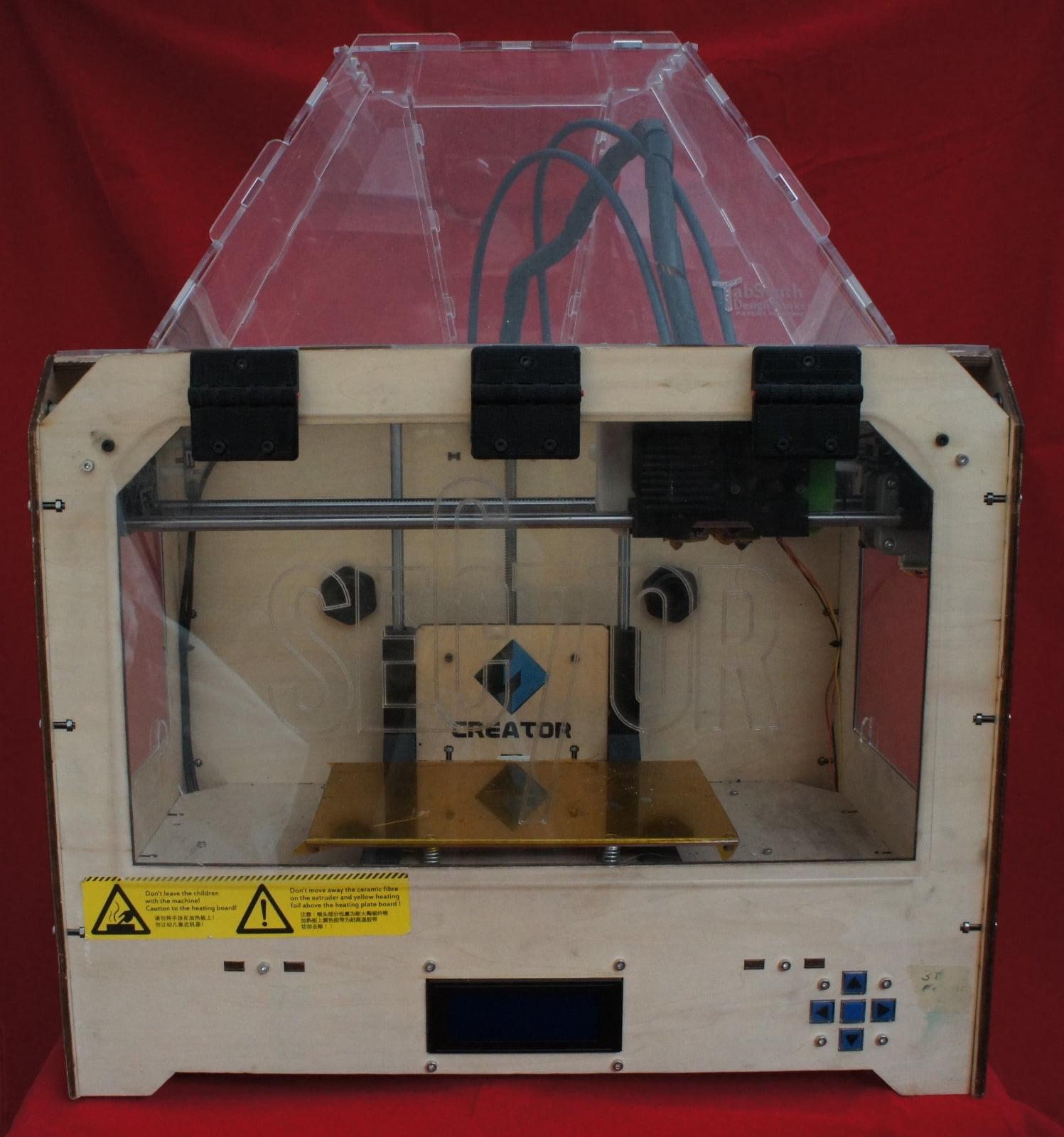 Makerbot Replicator 1, FlashForge Creator, CTC 3D Printer Enclosure by ...