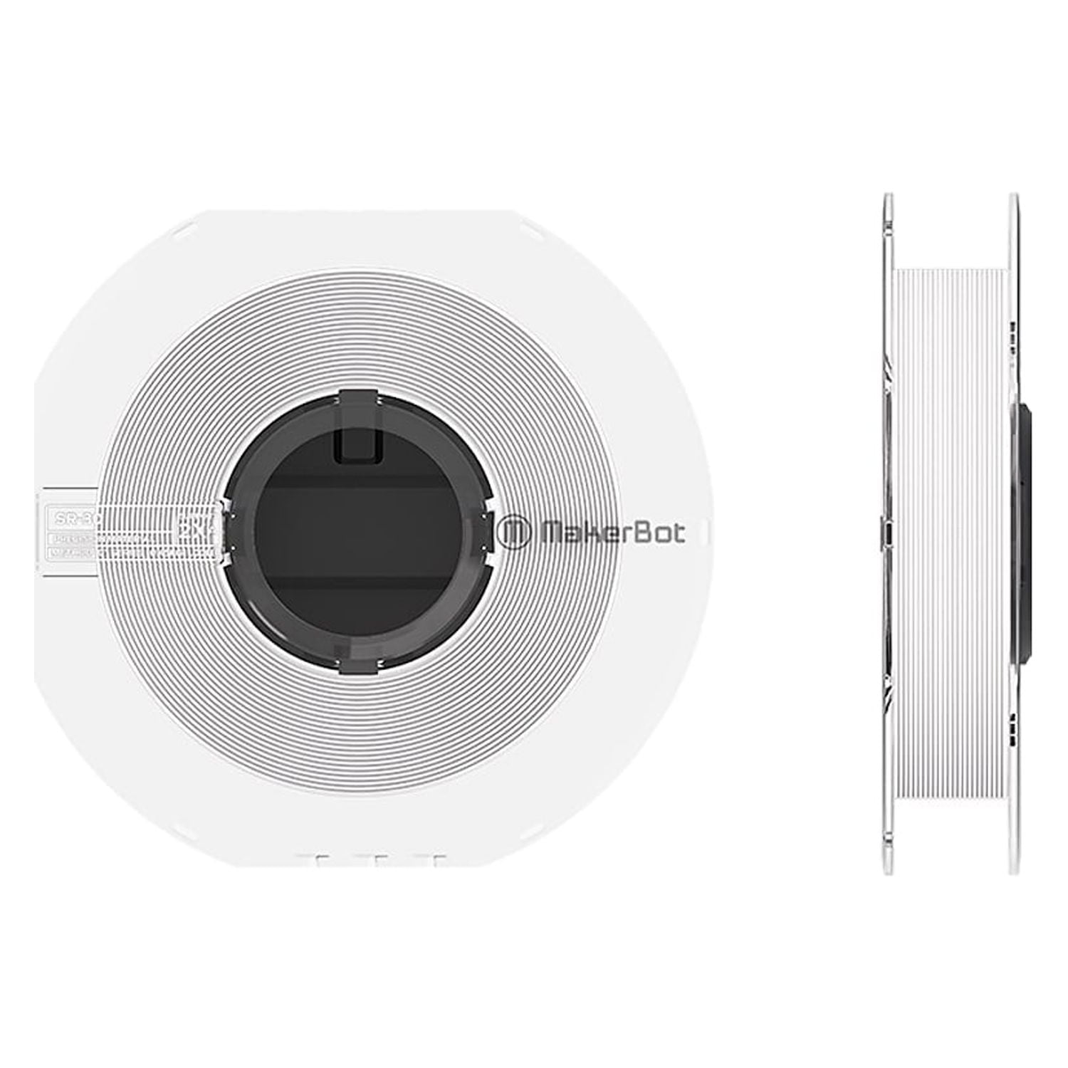 Makerbot SR-30 Support Filament Spool for METHOD X 3D Printer White ...