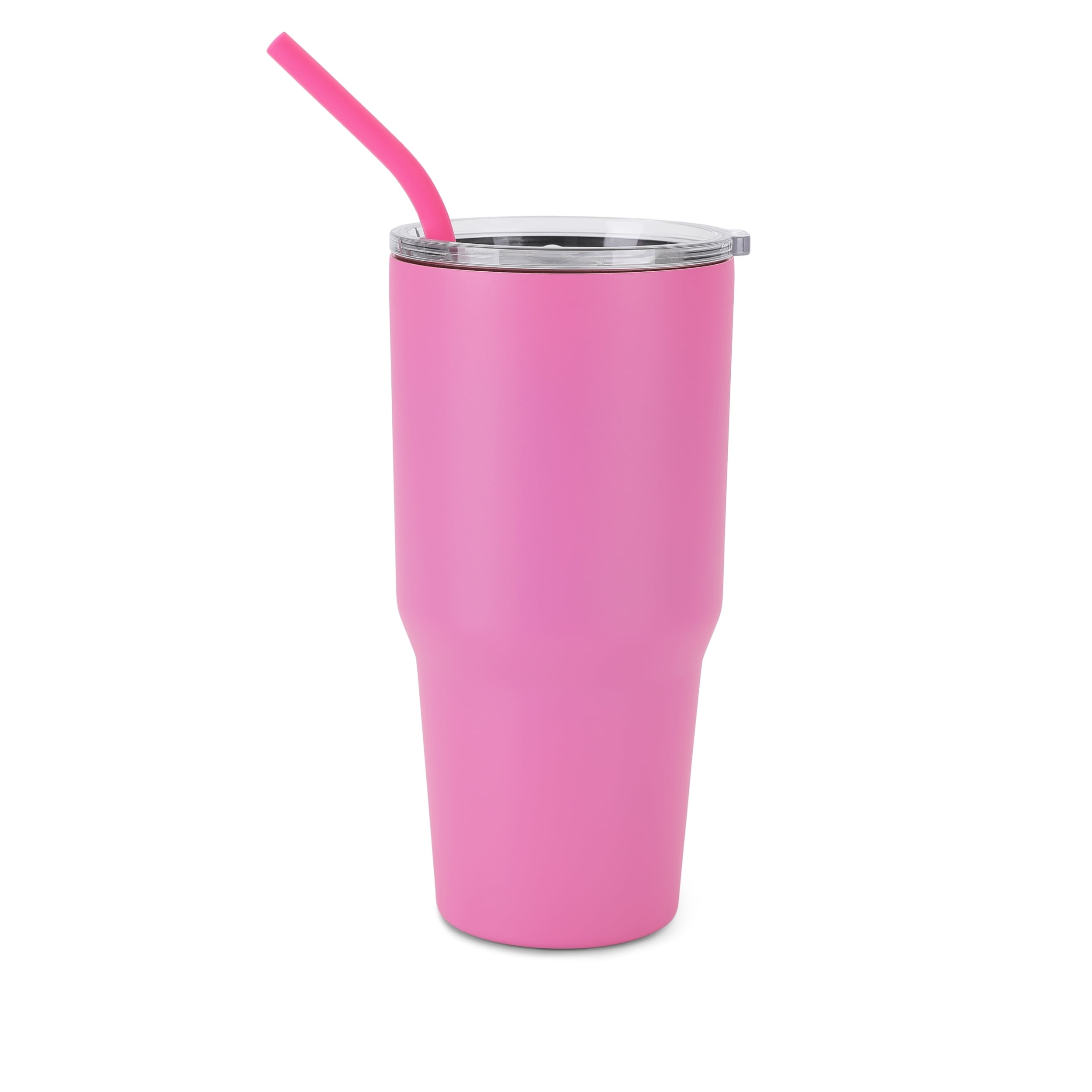 Makerflo 30 oz Pink Powder Coated Tumbler and Handle Sold Separately ...