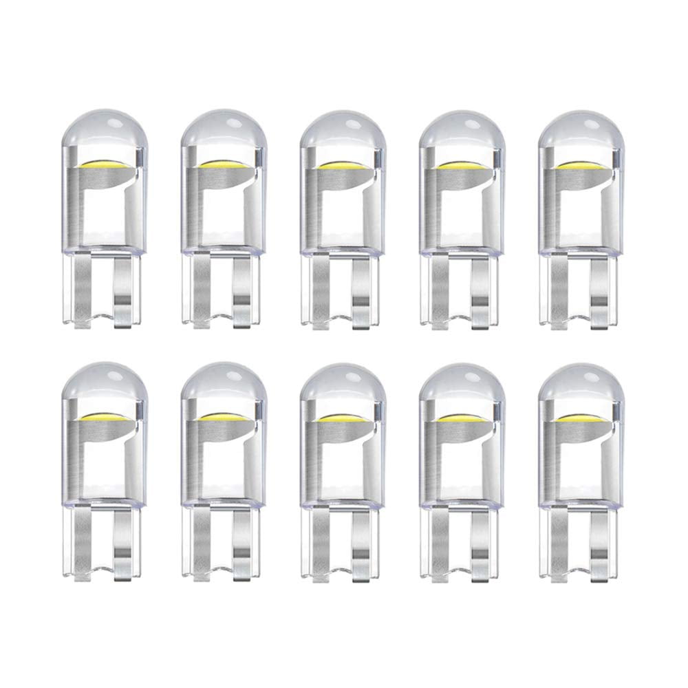Makergroup 158 LED Bulb YPF5 W5W 2825 168 192 194, T10 Wedge Base Bulbs ...