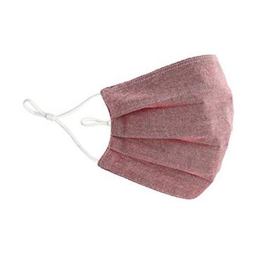 Makers Collective PK949A Fabric Jacobean Floral Face Mask, Red - Pack ...