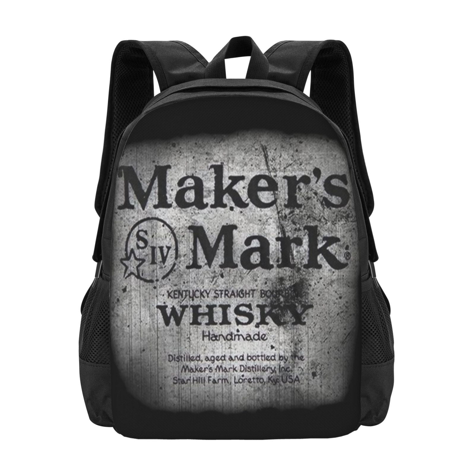 Makers Mark Backpack Fashion Travel Backpack Laptop Backpack 16 Inch ...