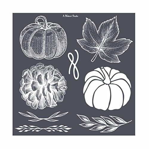 A Makers Studio Mesh Stencils | Fall Home | Adhesive Stencils Reusable ...