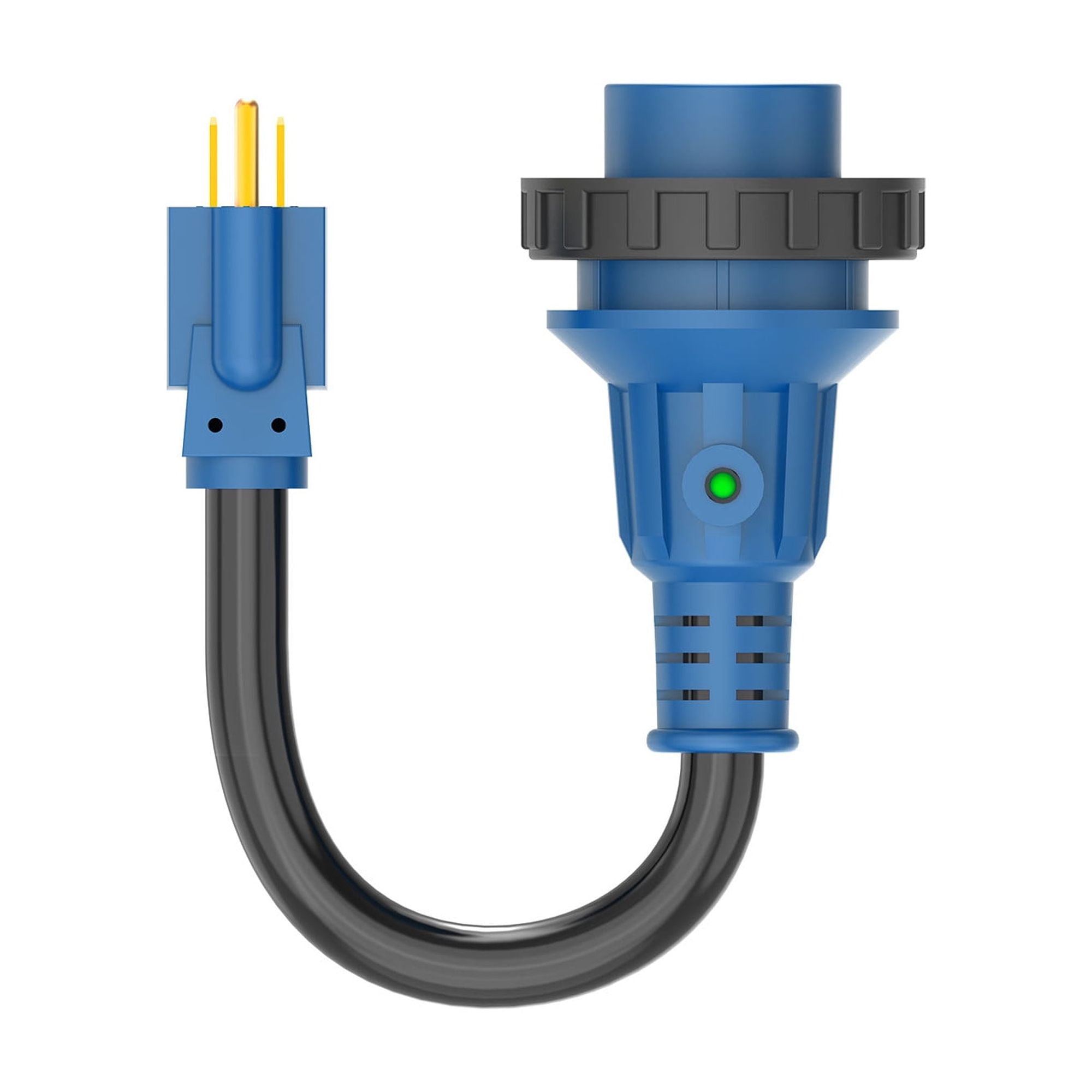 Makerz 219 Heavy-Duty RV Adapter Cord with Powered Connection Indicator ...