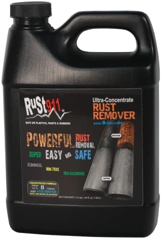 : Makes 8-Gallons of Rust Remover Dissolver - Economical, Safe-to-Use ...