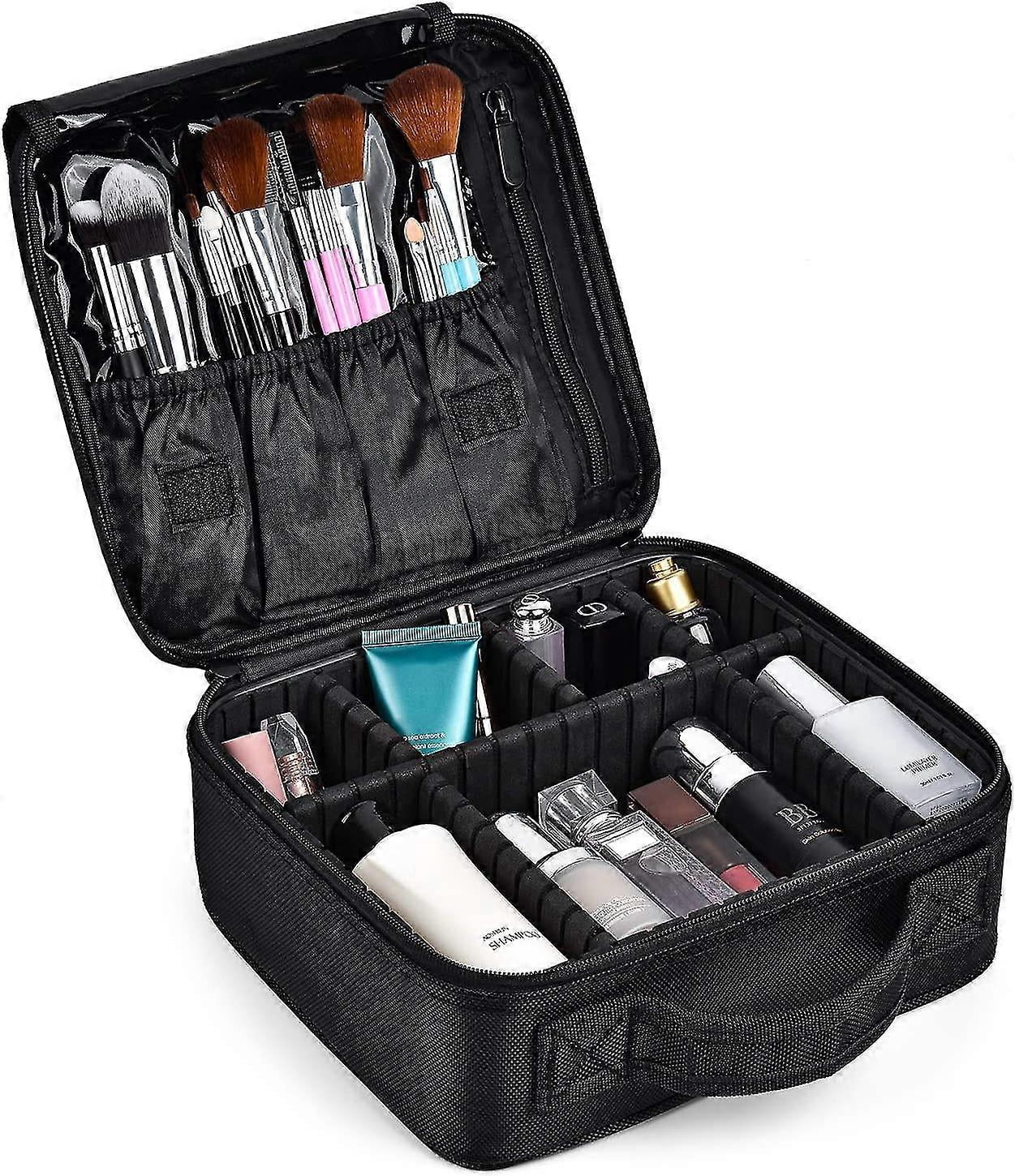 Makeup Bag Travel Makeup Case Professional Organizer Bag Waterproof ...