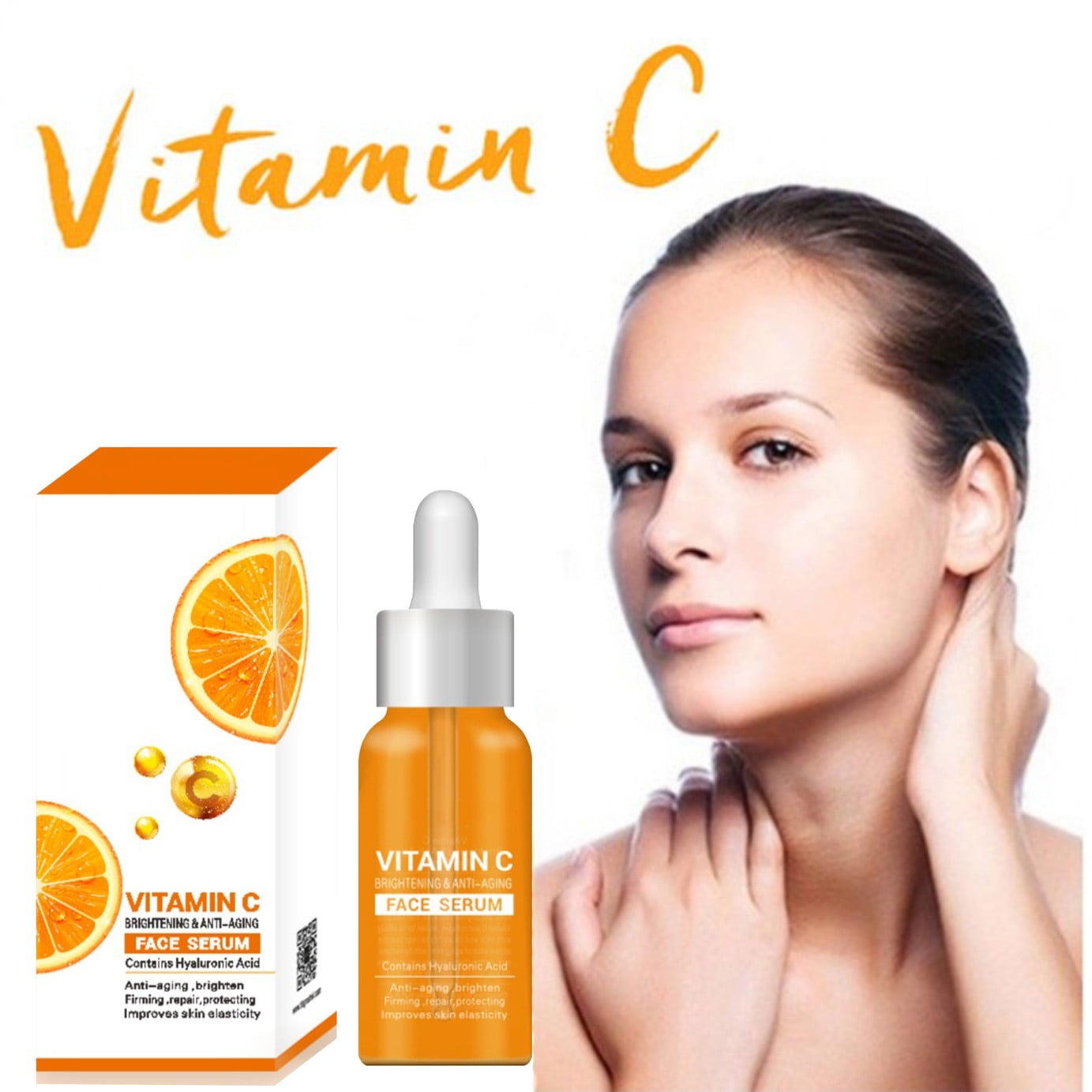 Makeup Beauty 50ml Vitamin-C Face Refine Skin Texture Wrinkle Formation ...