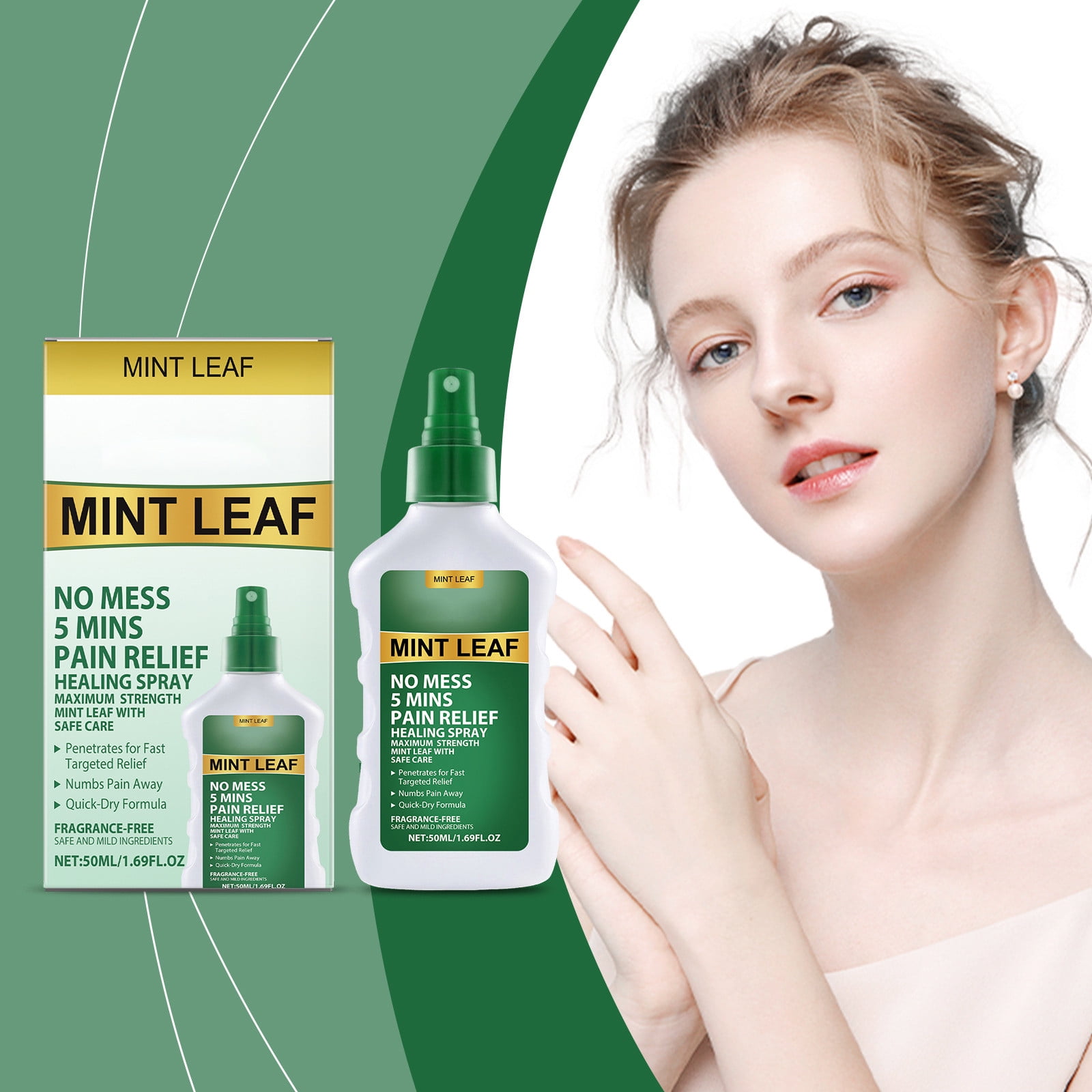 Makeup Beauty Skin Care Spray 50ml Gentle Natural Topical Spray ...