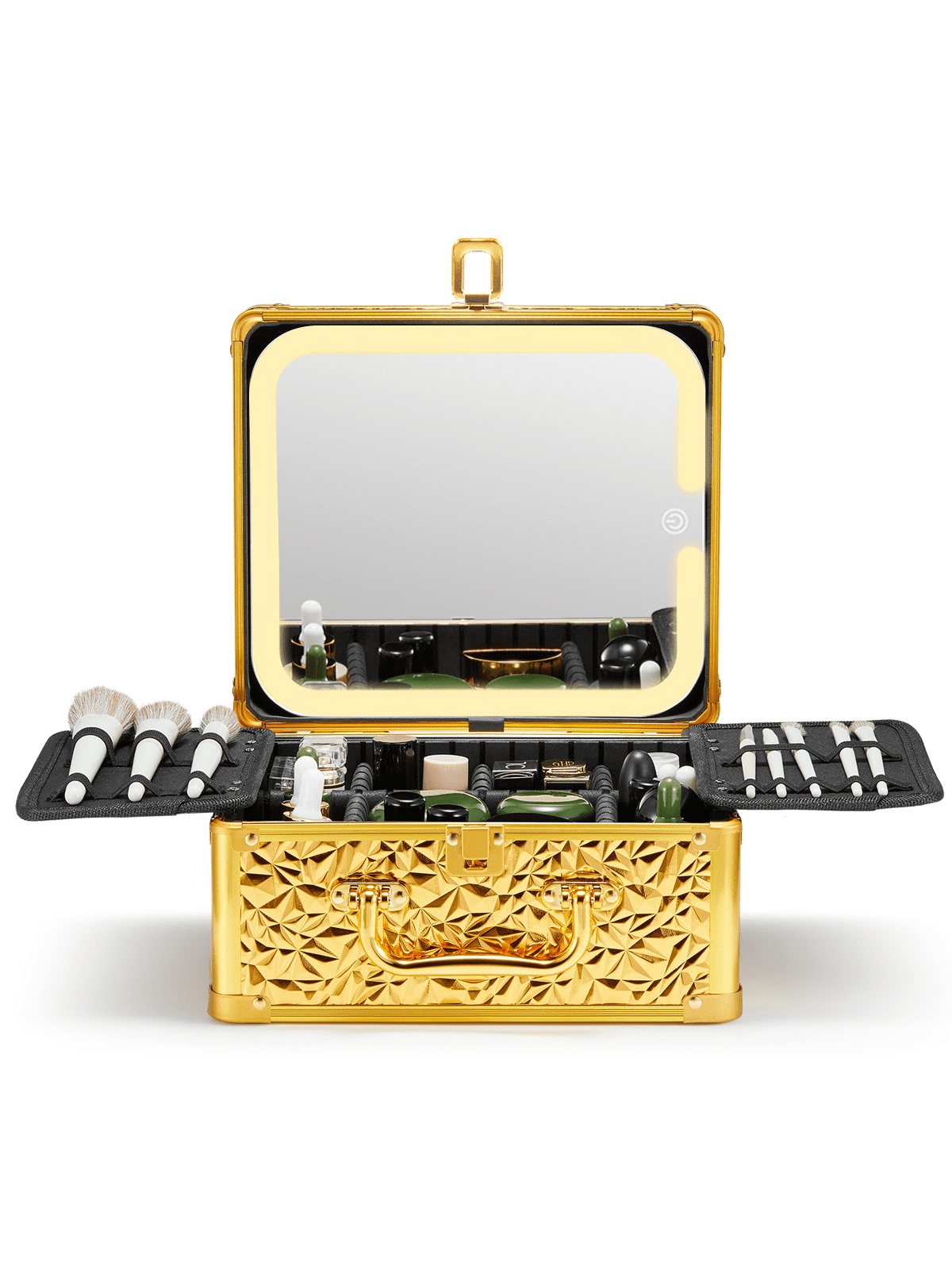 Makeup Box with A Detachable Lighted Mirror - Walmart.com