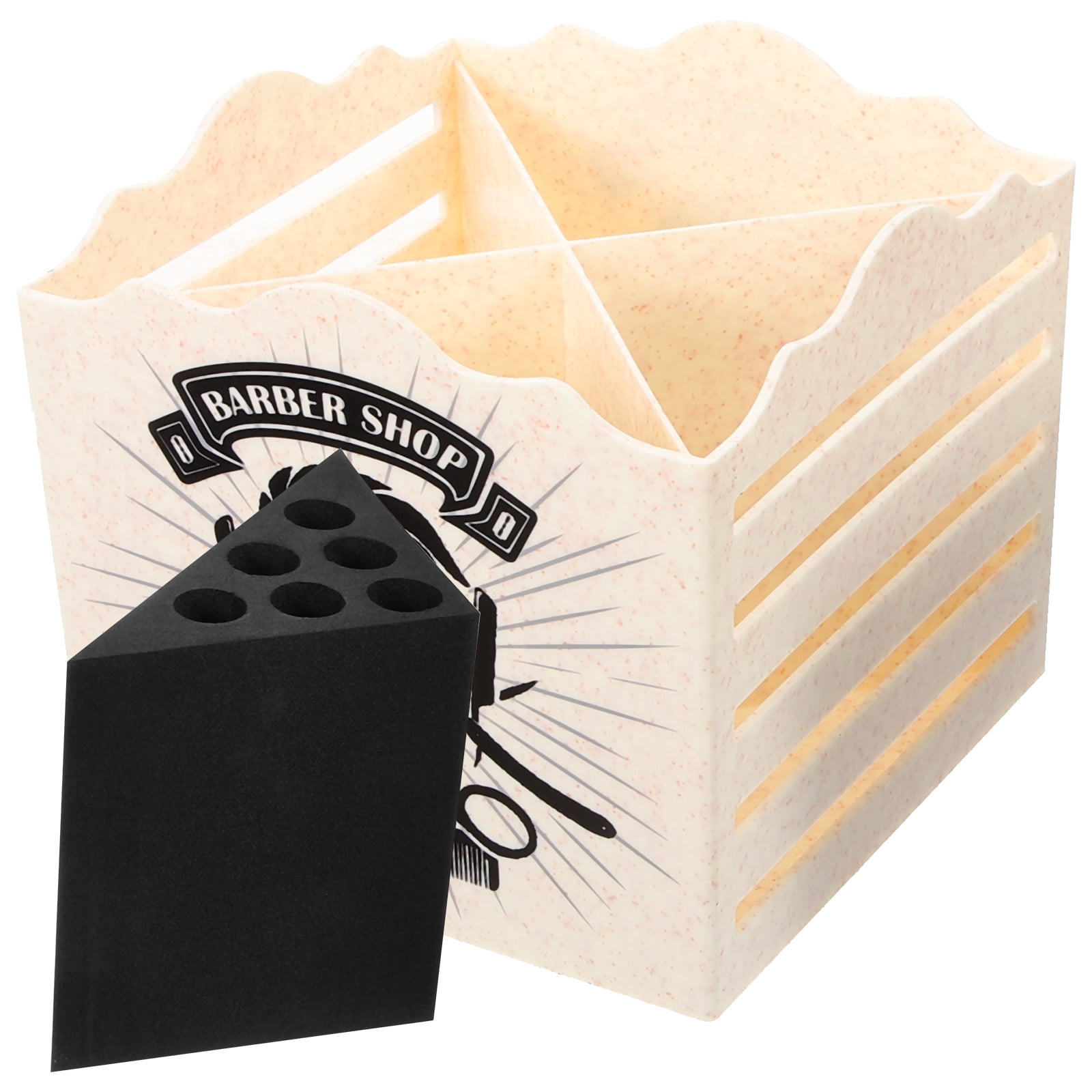 Makeup Brush Organizer Barber Supplies Scissors Case Easy to Clean ...