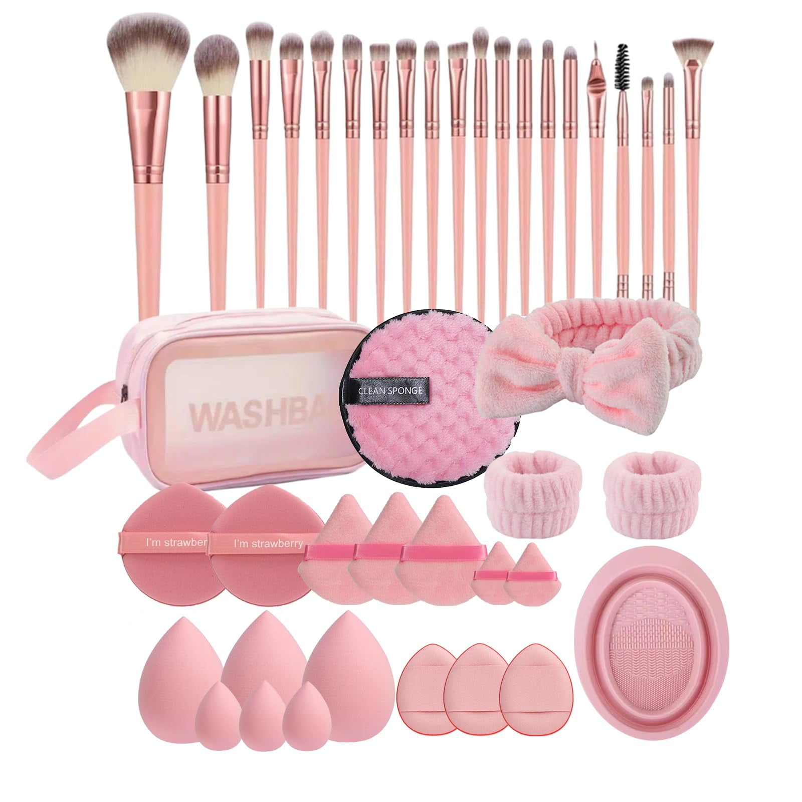 Makeup Brush Set, 42Pcs TSF6 Makeup Tool Set Premium Synthetic ...