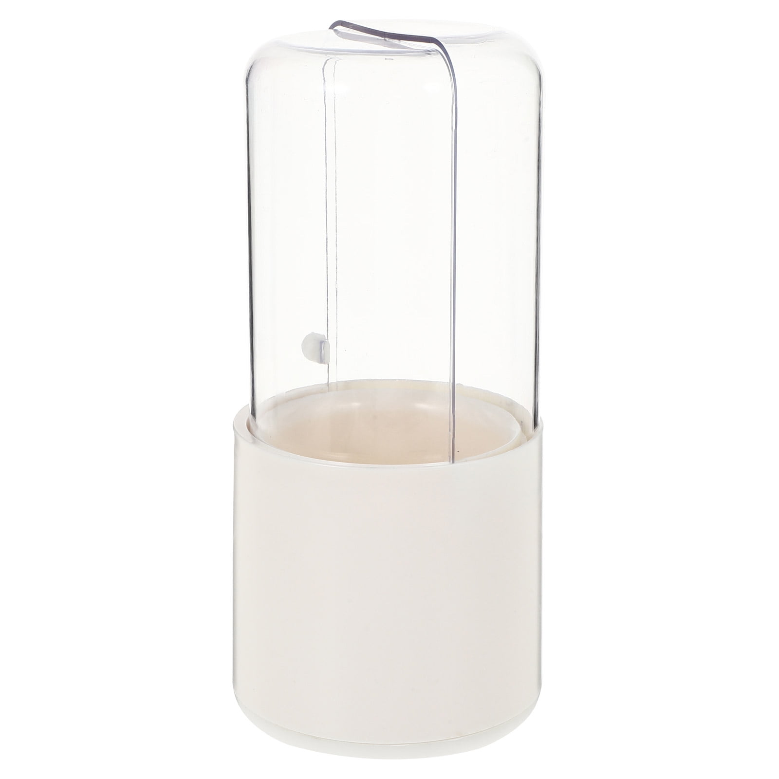 Makeup Brush Storage Bucket Office Pen Holder Pencil Cup Clear Plastic ...