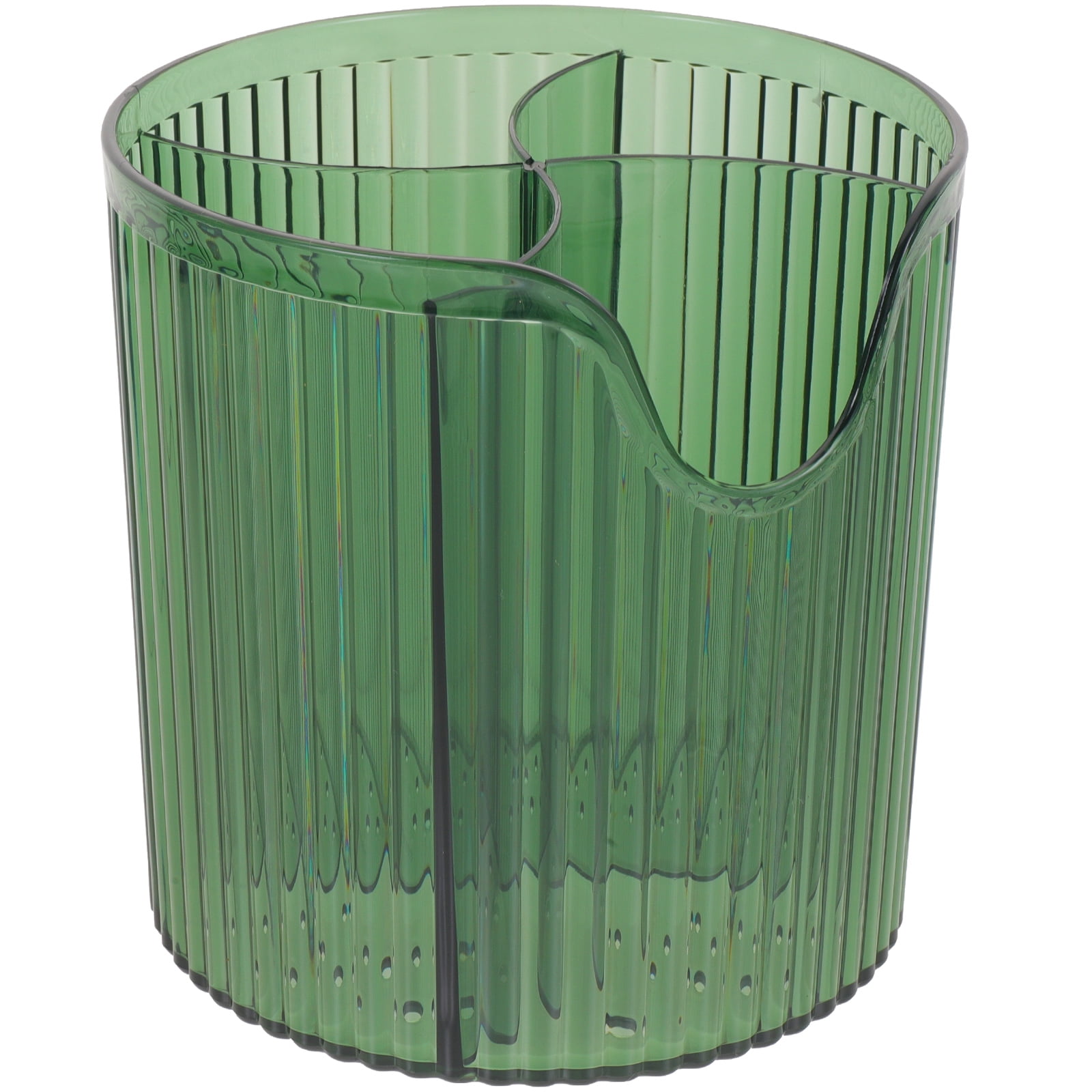 Makeup Brush Storage Bucket Paint Clear Plastic Containers Kids Pencils ...