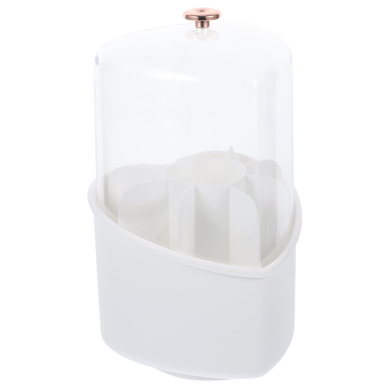 Makeup Brush Storage Bucket Ruler Organizer Desk Pen Holder Eyeliners ...