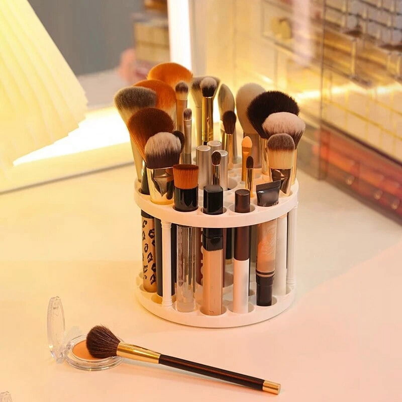 Makeup Brush Storage Rack Desktop Cosmetics Storage Rack Lipstick ...