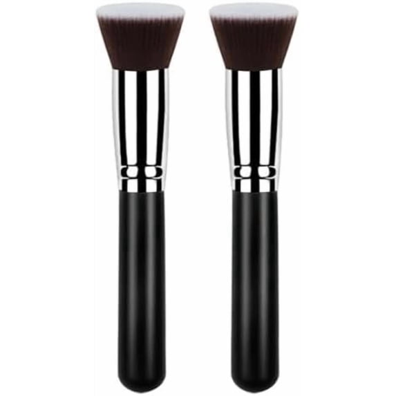 Makeup Brushes 2 count Kabuki Brushes Foundation Blush Brush Contour ...