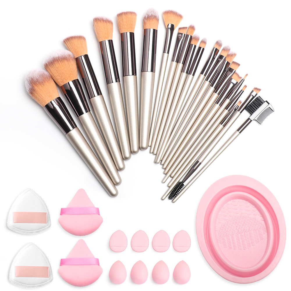 Makeup Brushes, 20 PCS Makeup Brush Set tools Make-up Toiletry Kit Wool ...