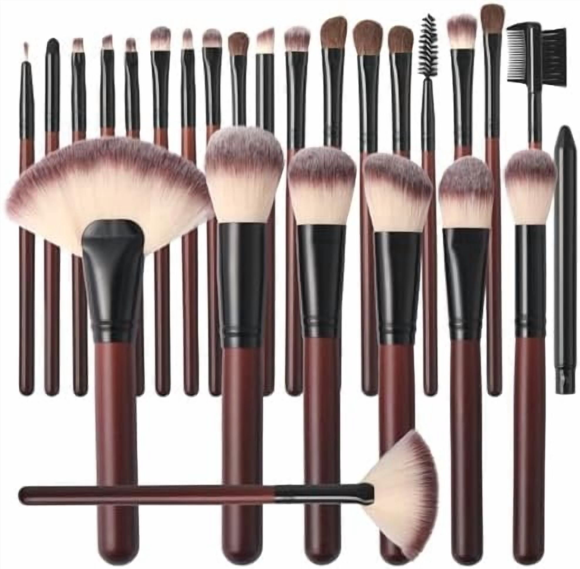 Makeup Brushes Synthetic Foundation Concealer Blending Blush Contour ...