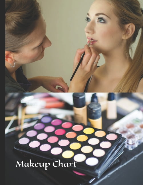 Makeup Chart: Paper Chart for Makeup Artist (Paperback) - Walmart.com