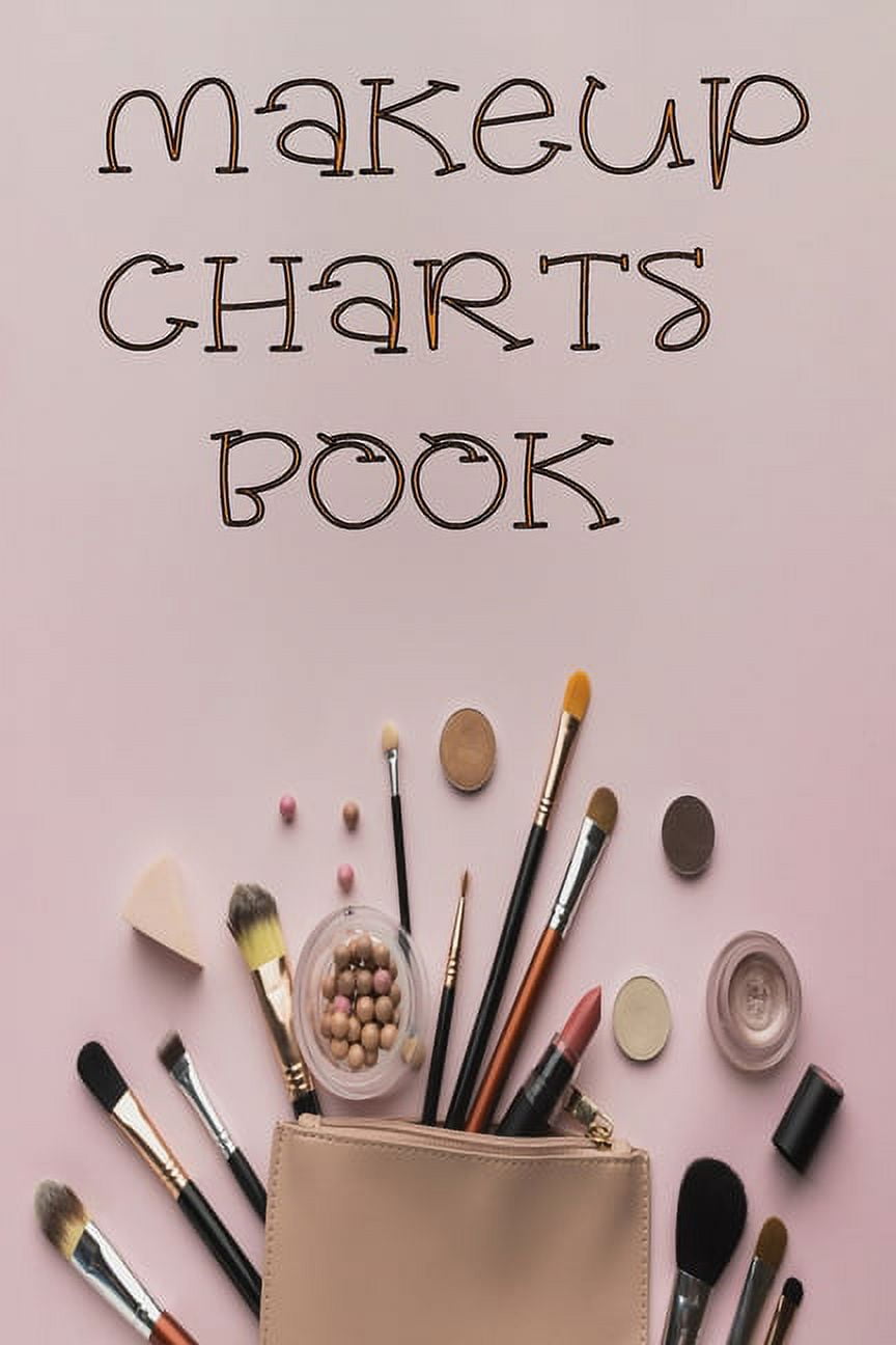 Makeup Charts Book: Essential Face Charts To Practice Makeup, Face ...