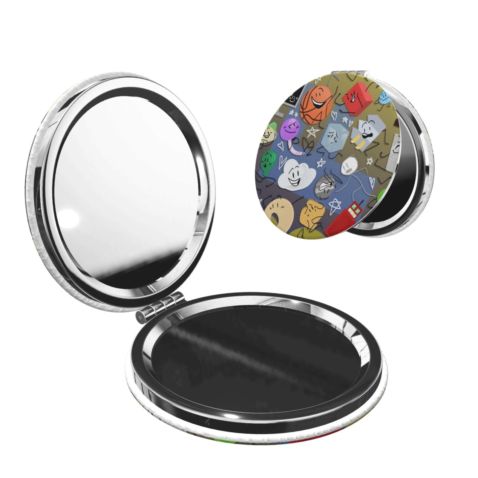 Makeup Compact Battle For Dream Island Bfdi Mirrors, Personal Portable ...