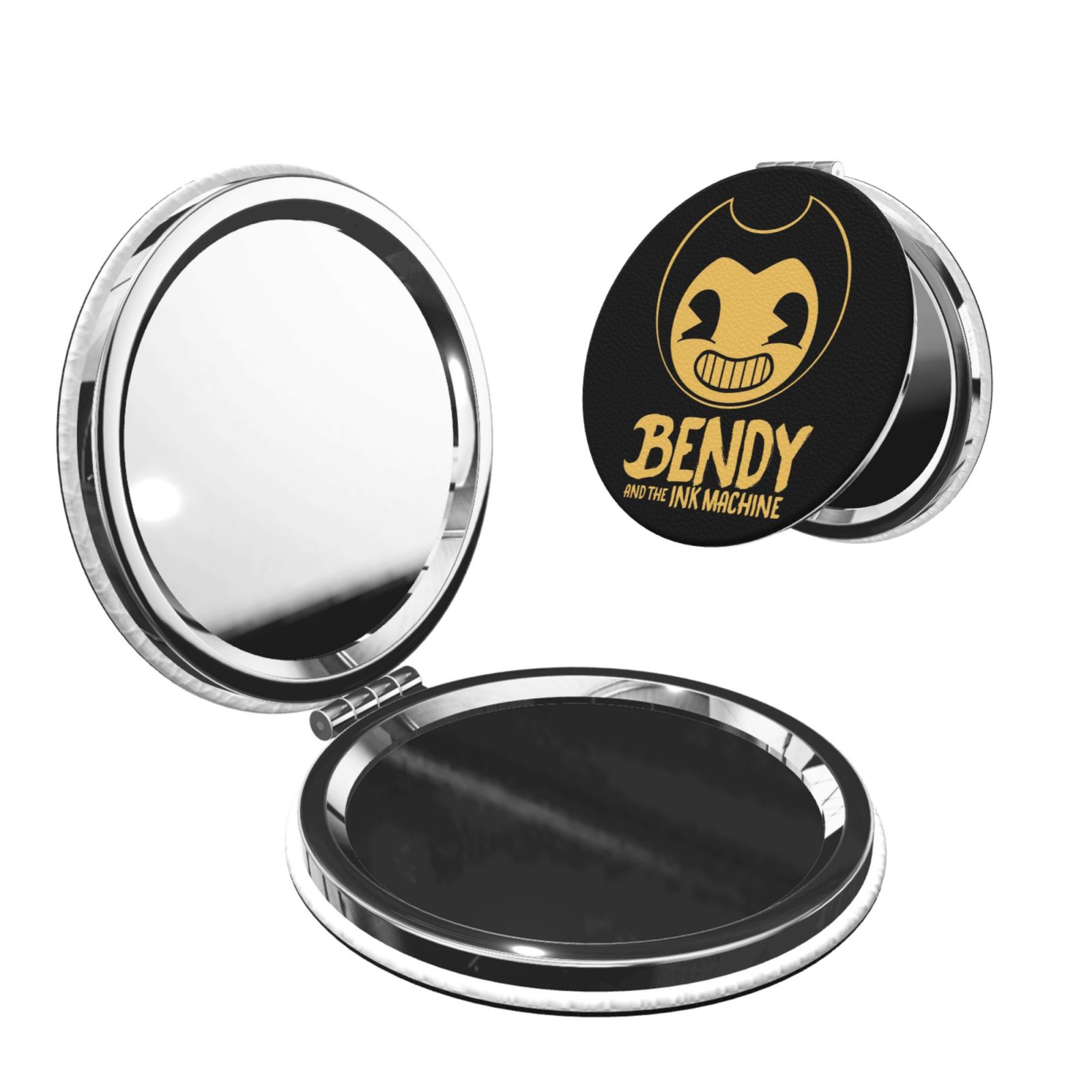 Makeup Compact Bendy And The Ink Machine Mirrors, Personal Portable ...