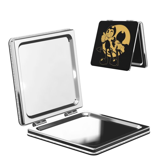 Makeup Compact Bendy And The Ink Machine Mirrors, Personal Portable ...