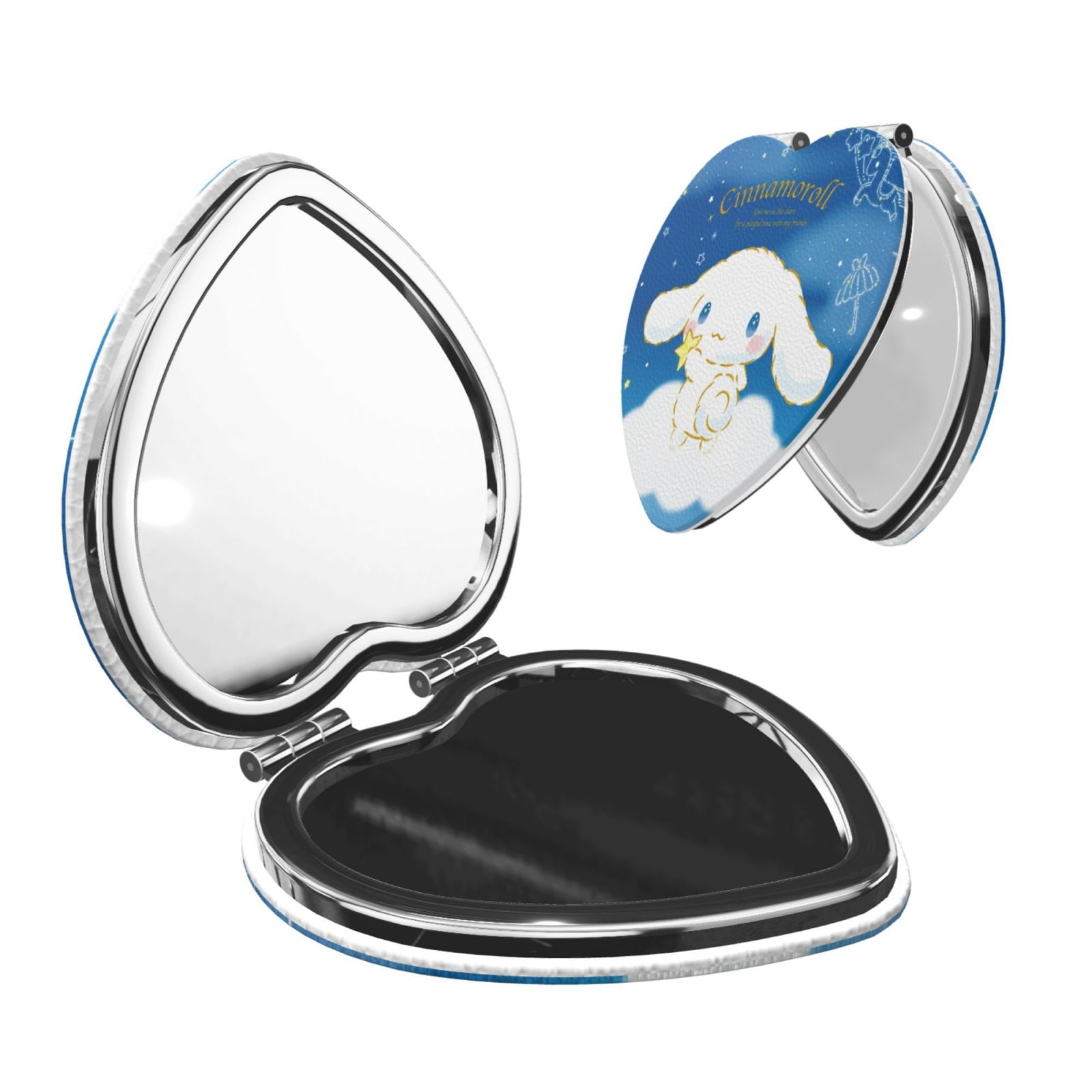 Makeup Compact Cinnamoroll Mirrors, Personal Portable Travel 2-Sided ...