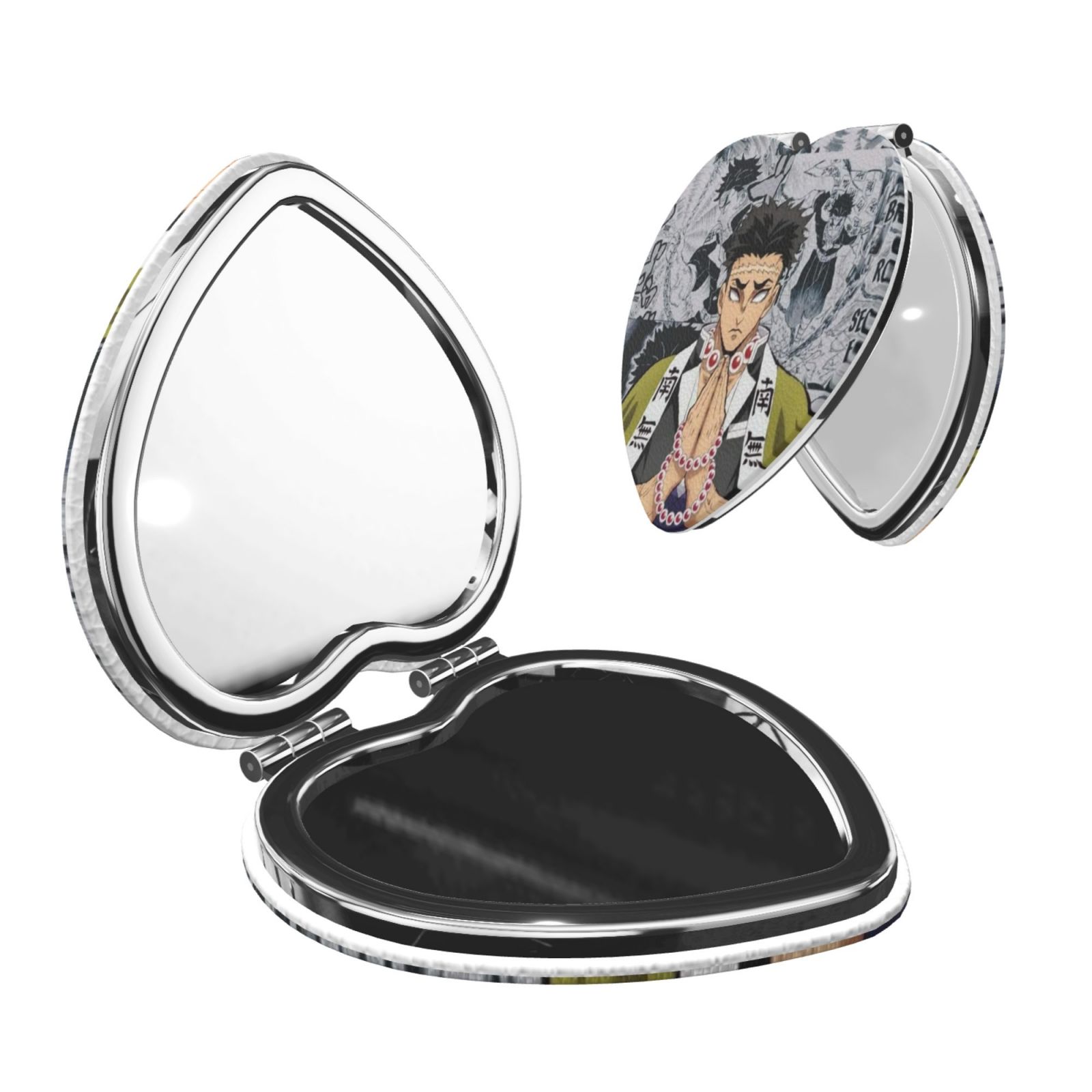 Makeup Compact Demon Slayer Himejima Gyomei Mirrors, Personal Portable ...