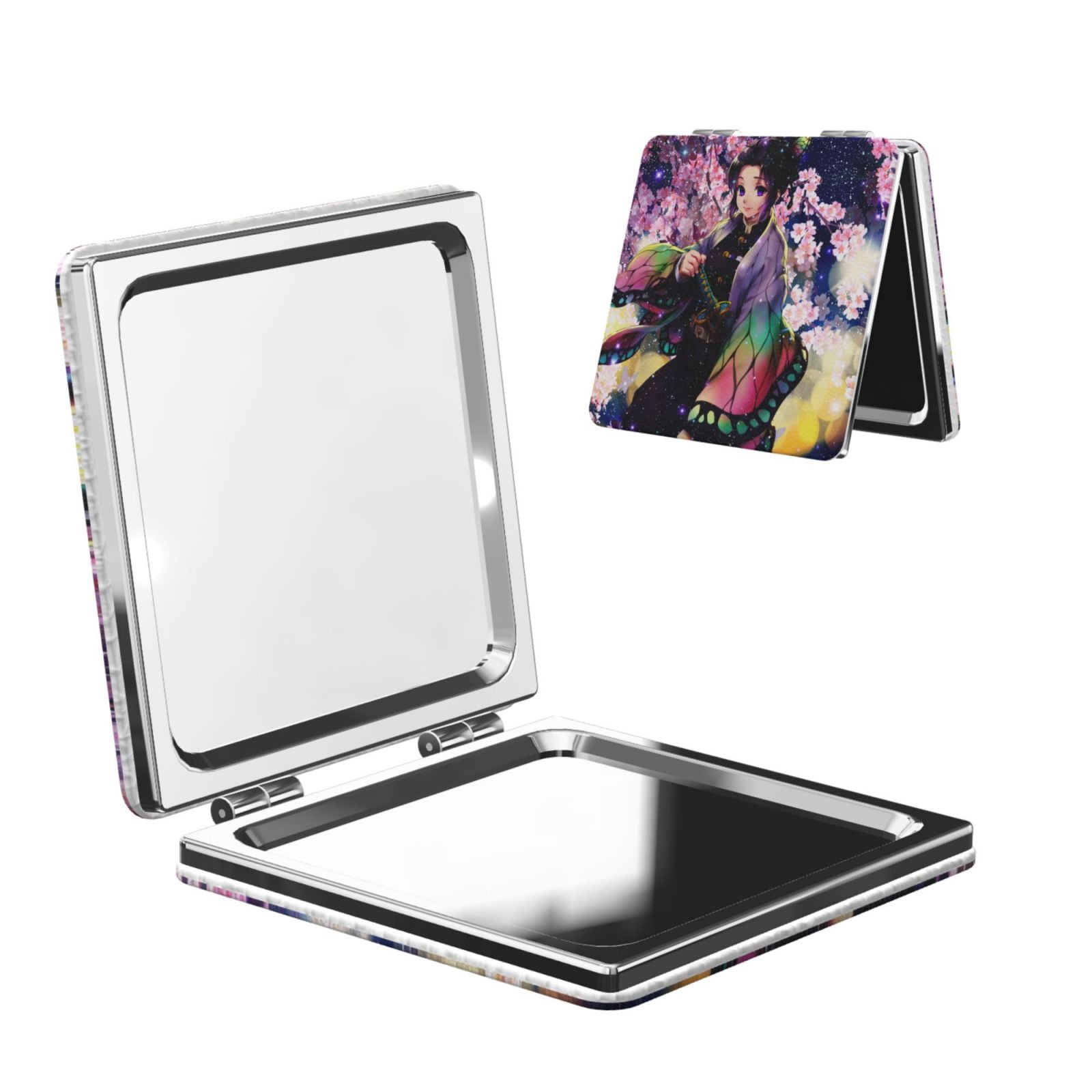 Makeup Compact Demon Slayer Kochou Shinobu Mirrors, Personal Portable ...