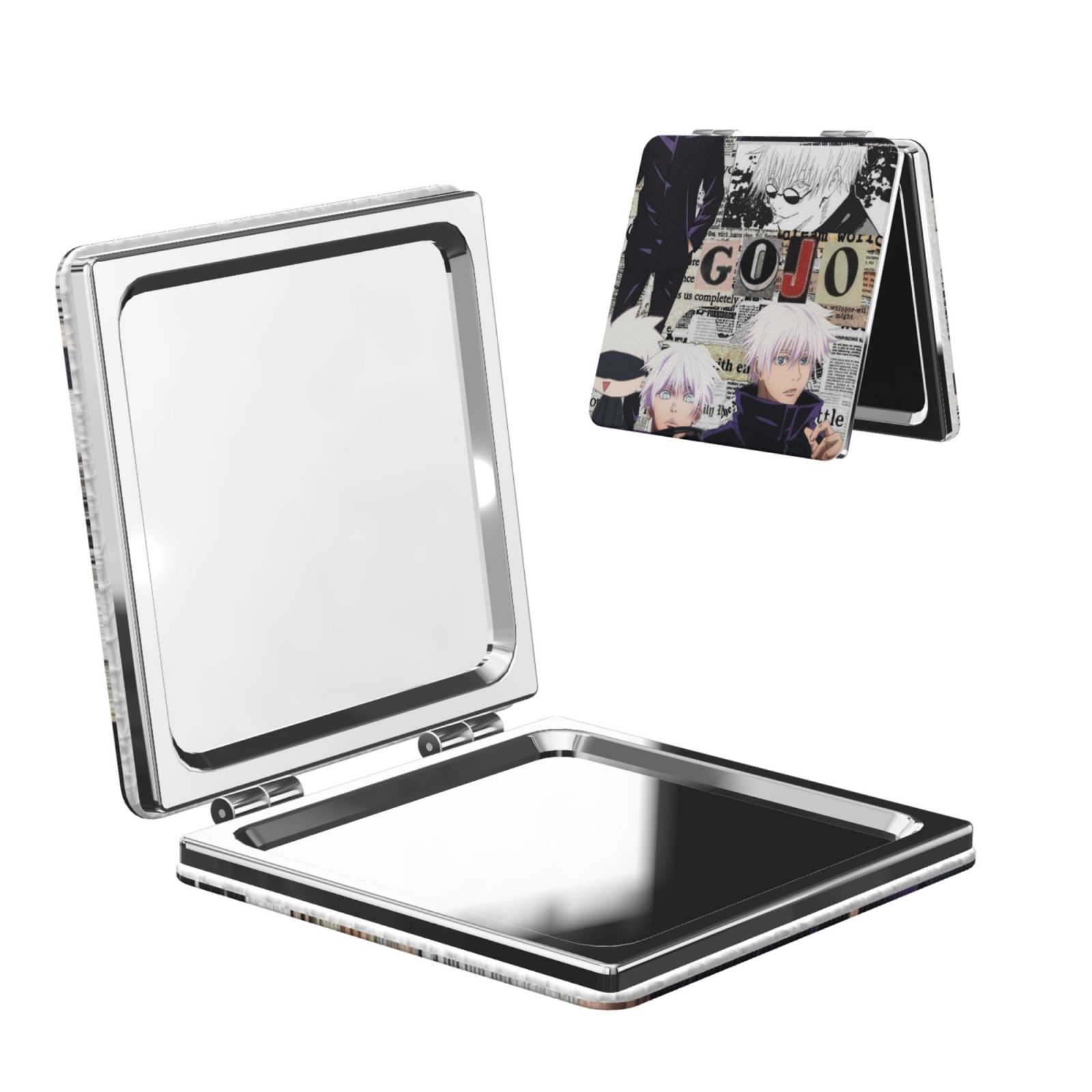 Makeup Compact Jujutsu Kaisen Gojo Satoru Mirrors, Personal Portable ...