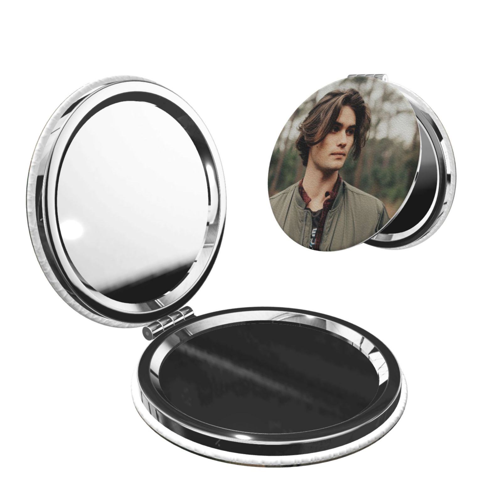 Makeup Compact Outer Banks John B Mirrors, Personal Portable Travel 2 ...