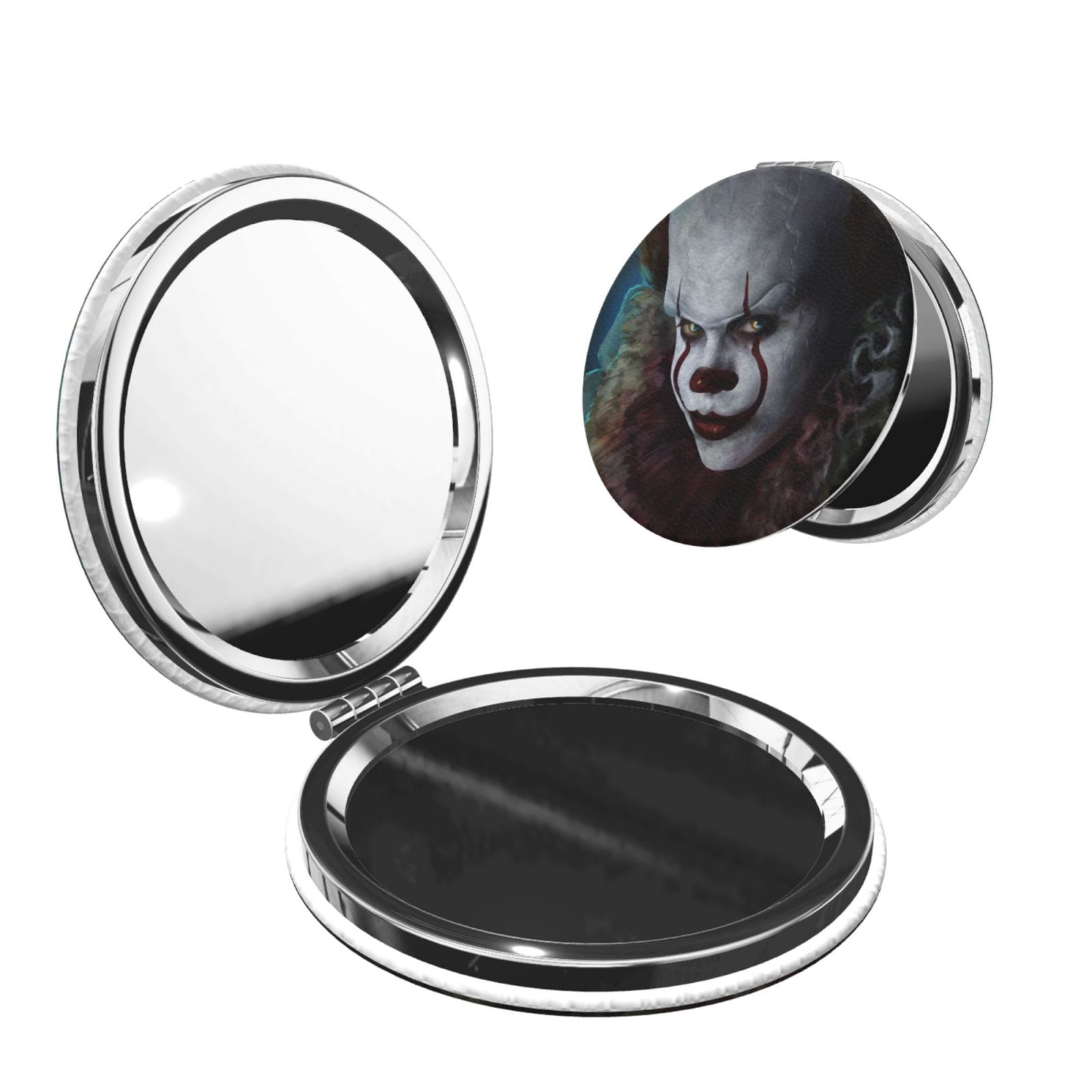 Makeup Compact Pennywise Mirrors, Personal Portable Travel 2-Sided ...