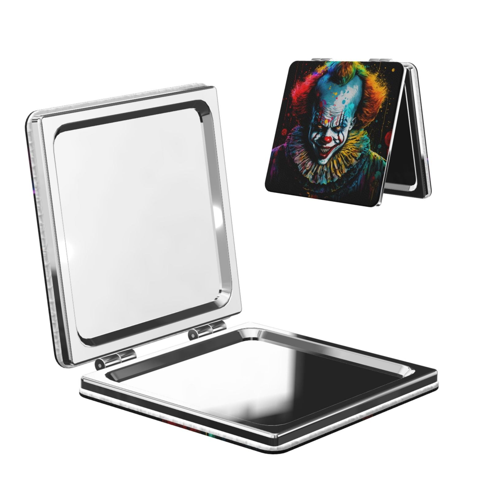 Makeup Compact Pennywise Mirrors, Personal Portable Travel 2-Sided ...
