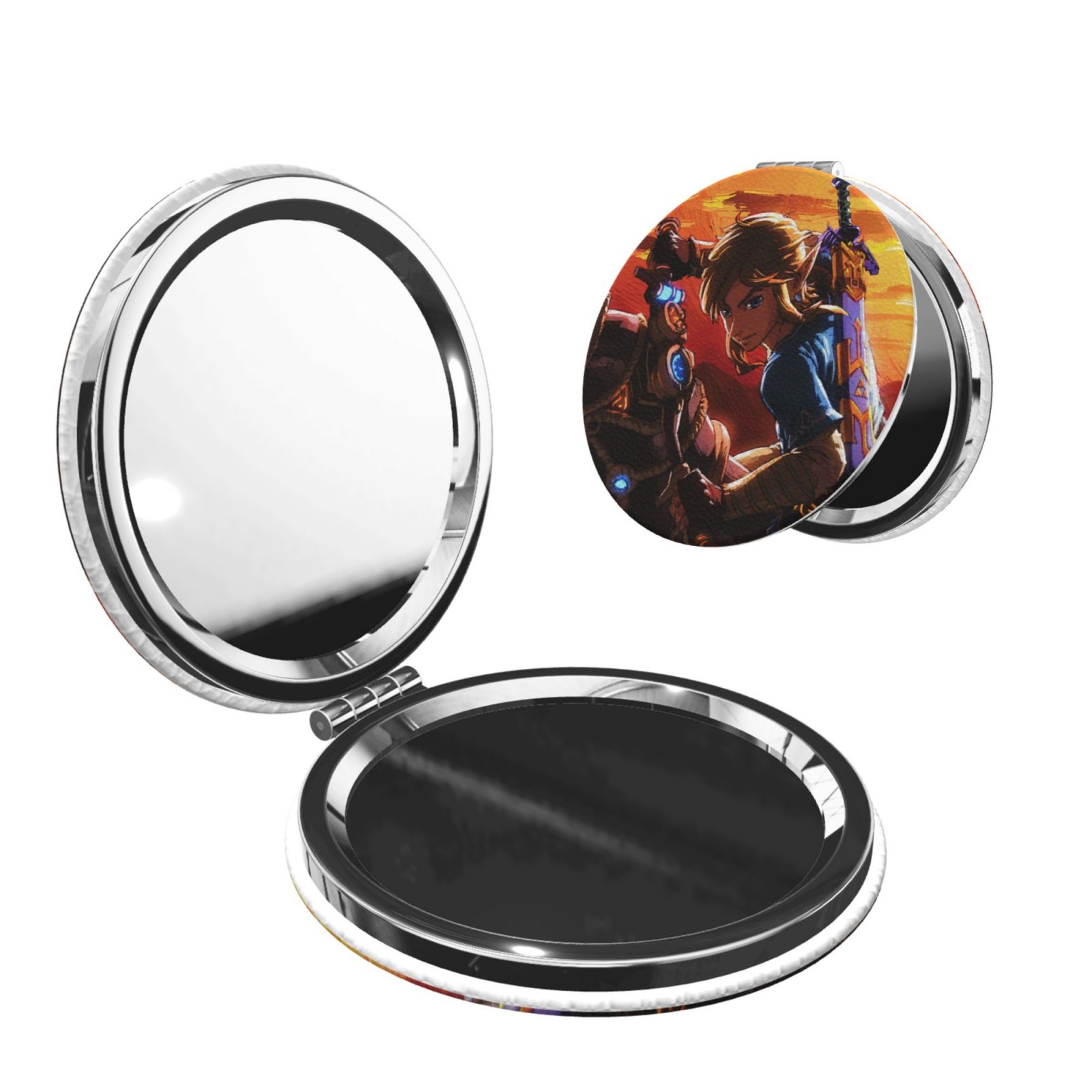 Makeup Compact The Legend of Zelda Mirrors, Personal Portable Travel 2 ...
