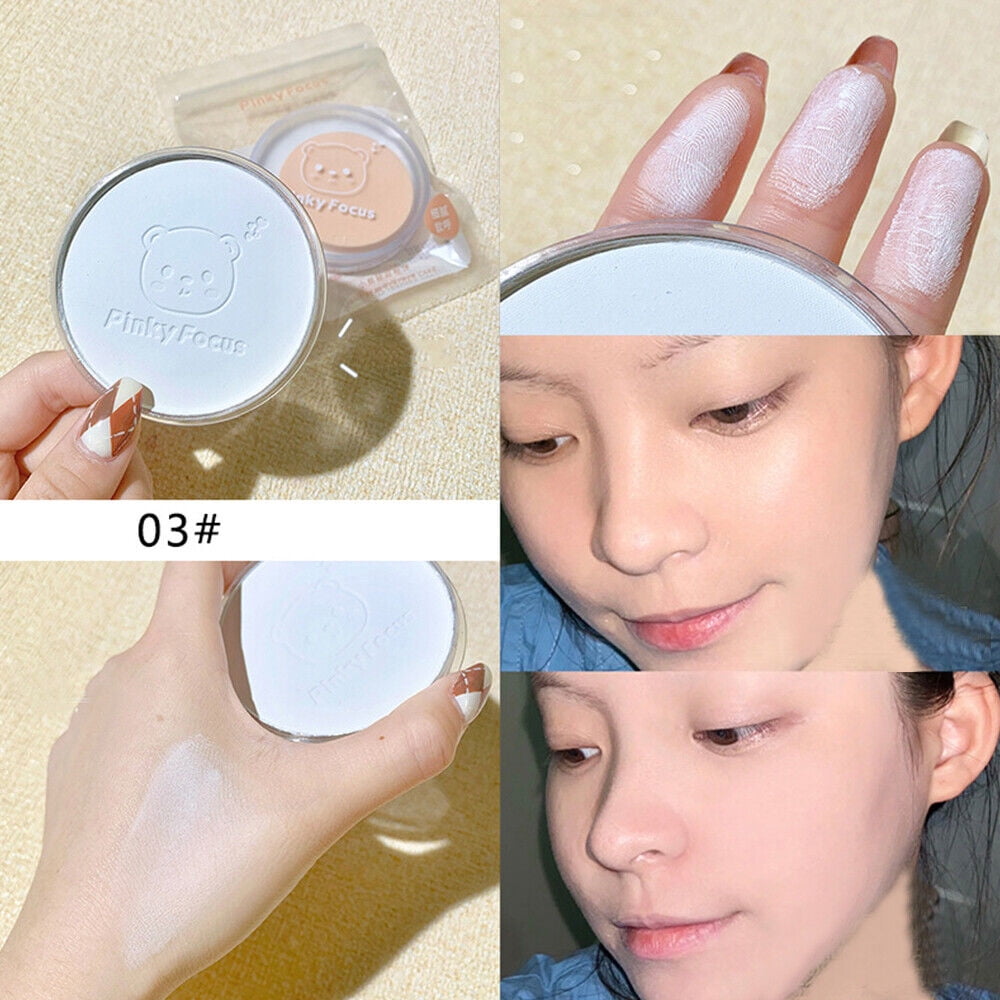 Makeup Cosmetics Pressed Powder Bear Pressed Powder Face Powder ...