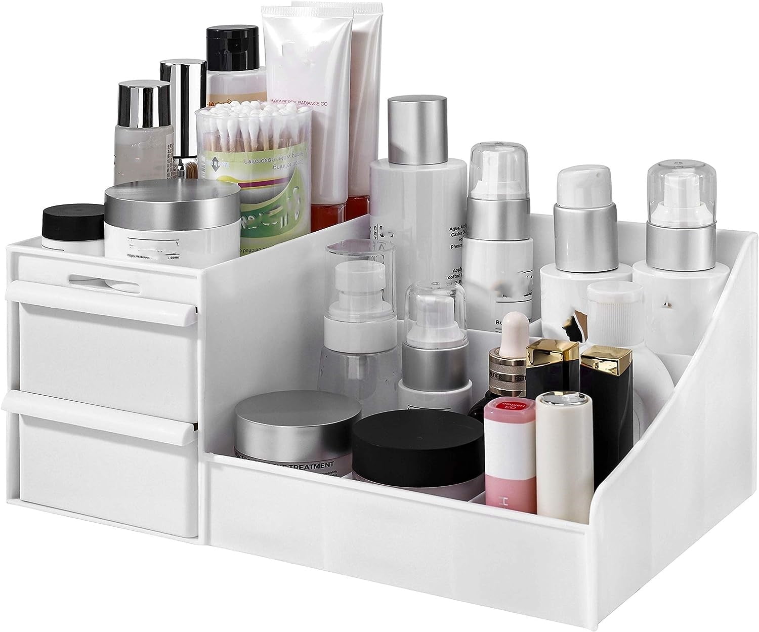 Makeup Desk Organizer with Drawers,Skin Care Organizer,Topboutique ...