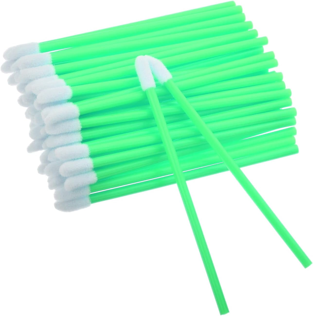 Makeup Disposable Lip Plastic Cement Brush Wands Applicator Lip Gloss ...